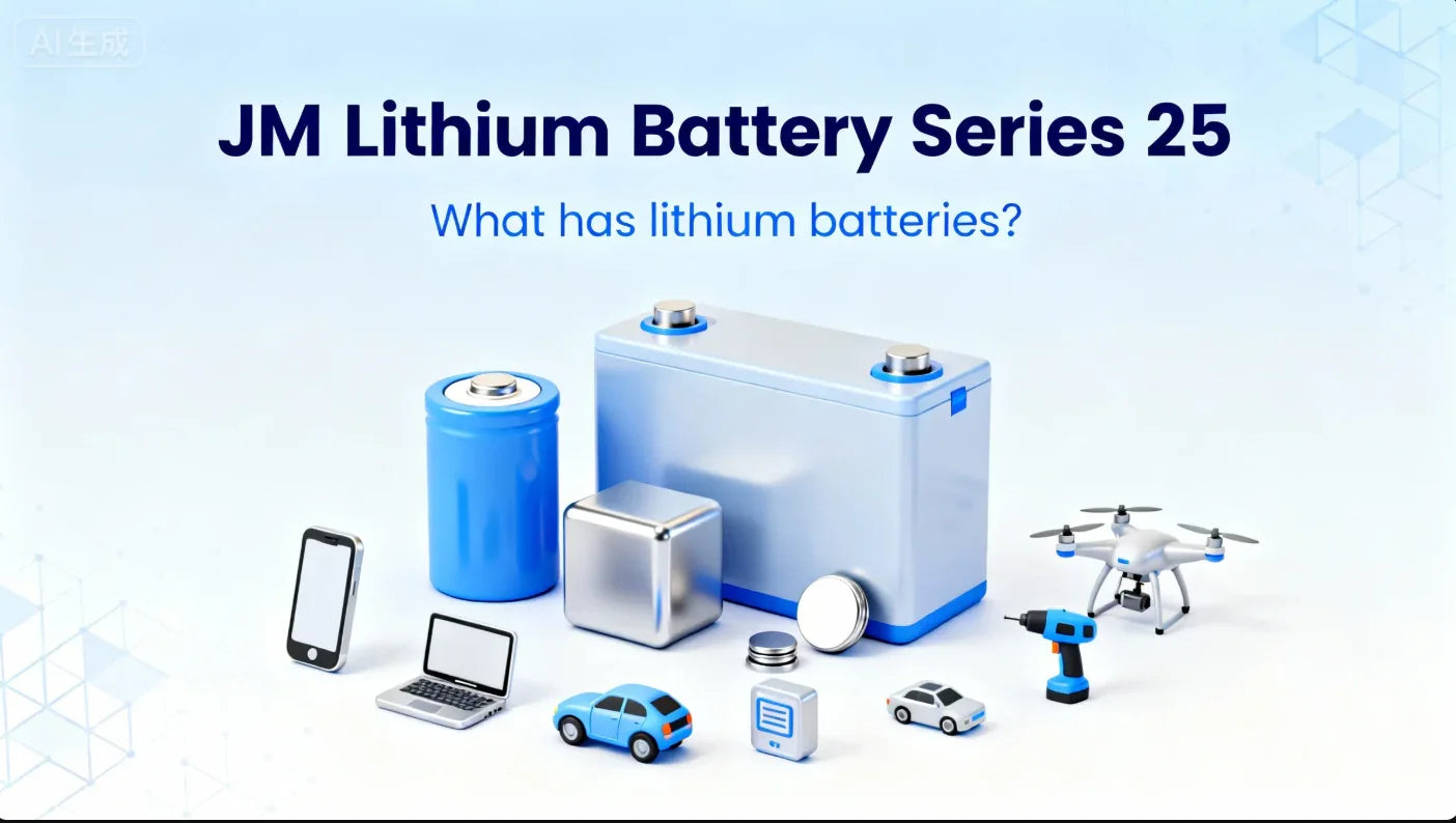 JM Lithium Battery Series 25：What has lithium batteries？ - JMBatteries