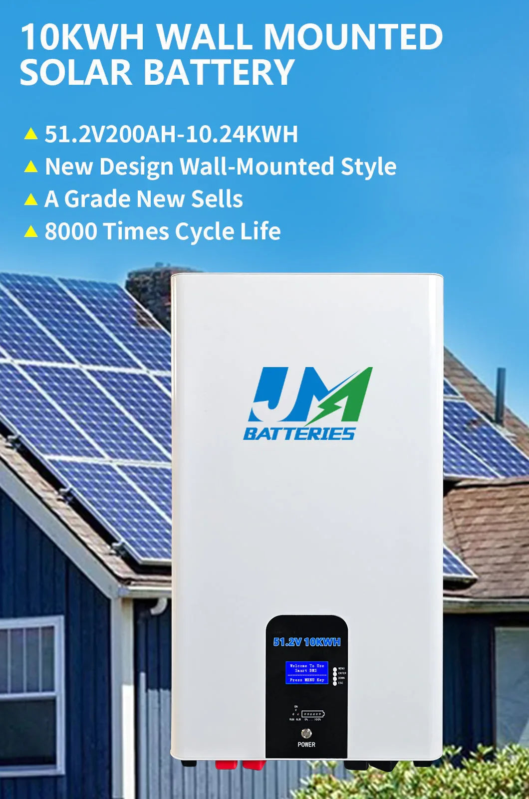 48V 200Ah Lithium Battery for Home Solar Power – JM Factory Review ...