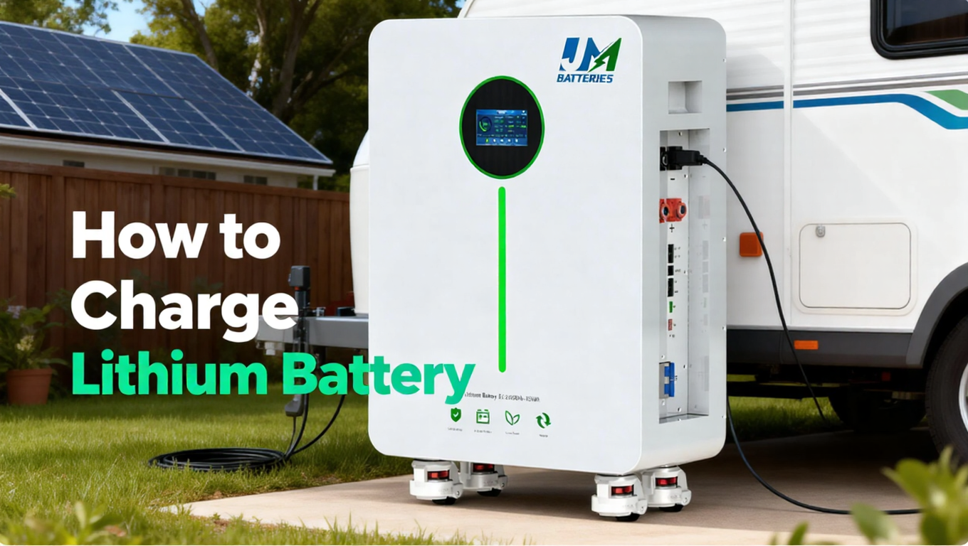 How to Charge Lithium Battery - JMBatteries