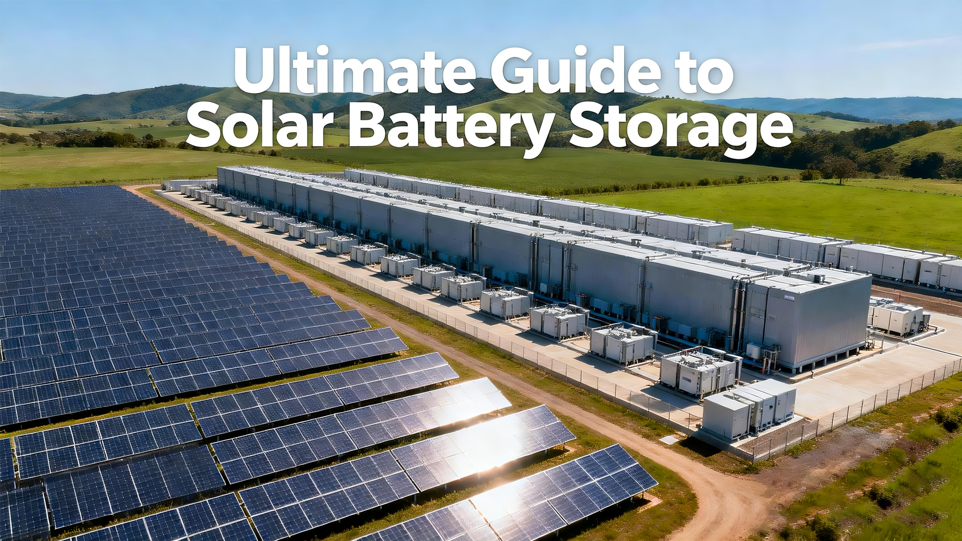 Ultimate Guide to Solar Battery Storage – JMBatteries
