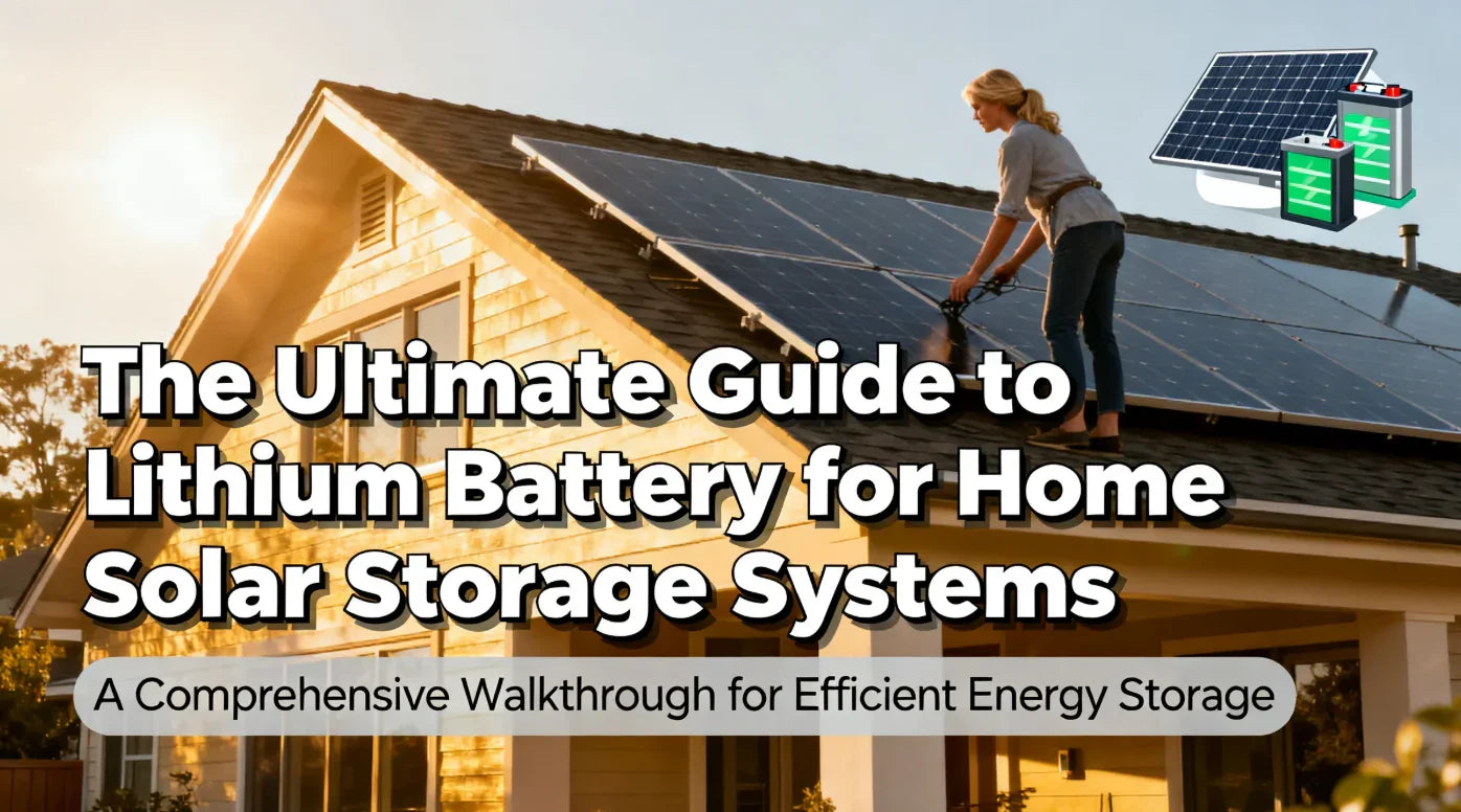 The Ultimate Guide to Lithium Battery for Home Solar Storage Systems ...