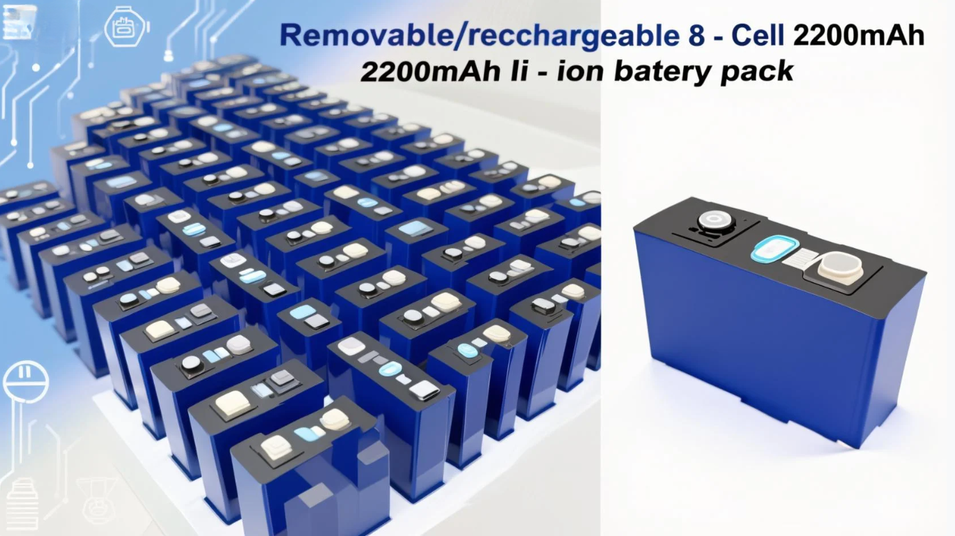 removable/rechargeable8-cell 2200mah li-ion battery pack – JMBatteries