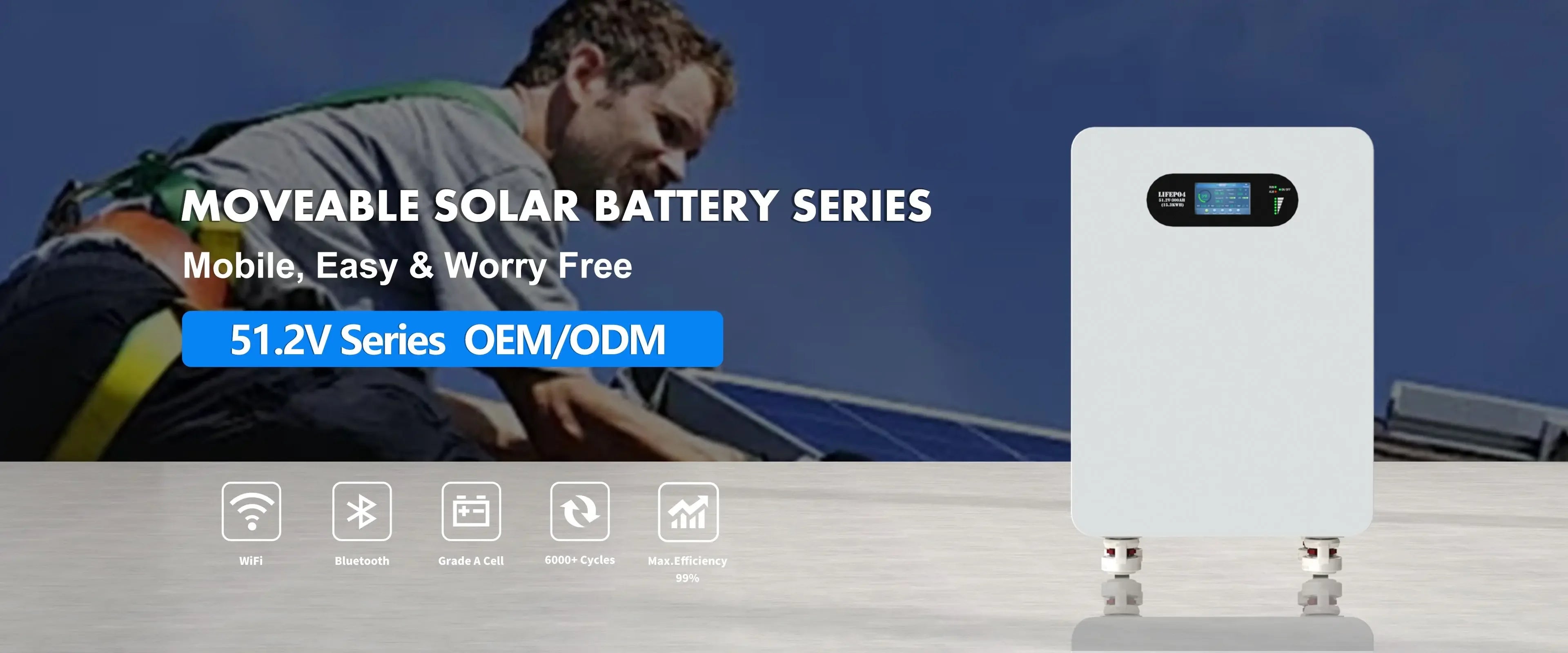 Moveable Energy Storage Lithium Battery Supplier – JMBatteries
