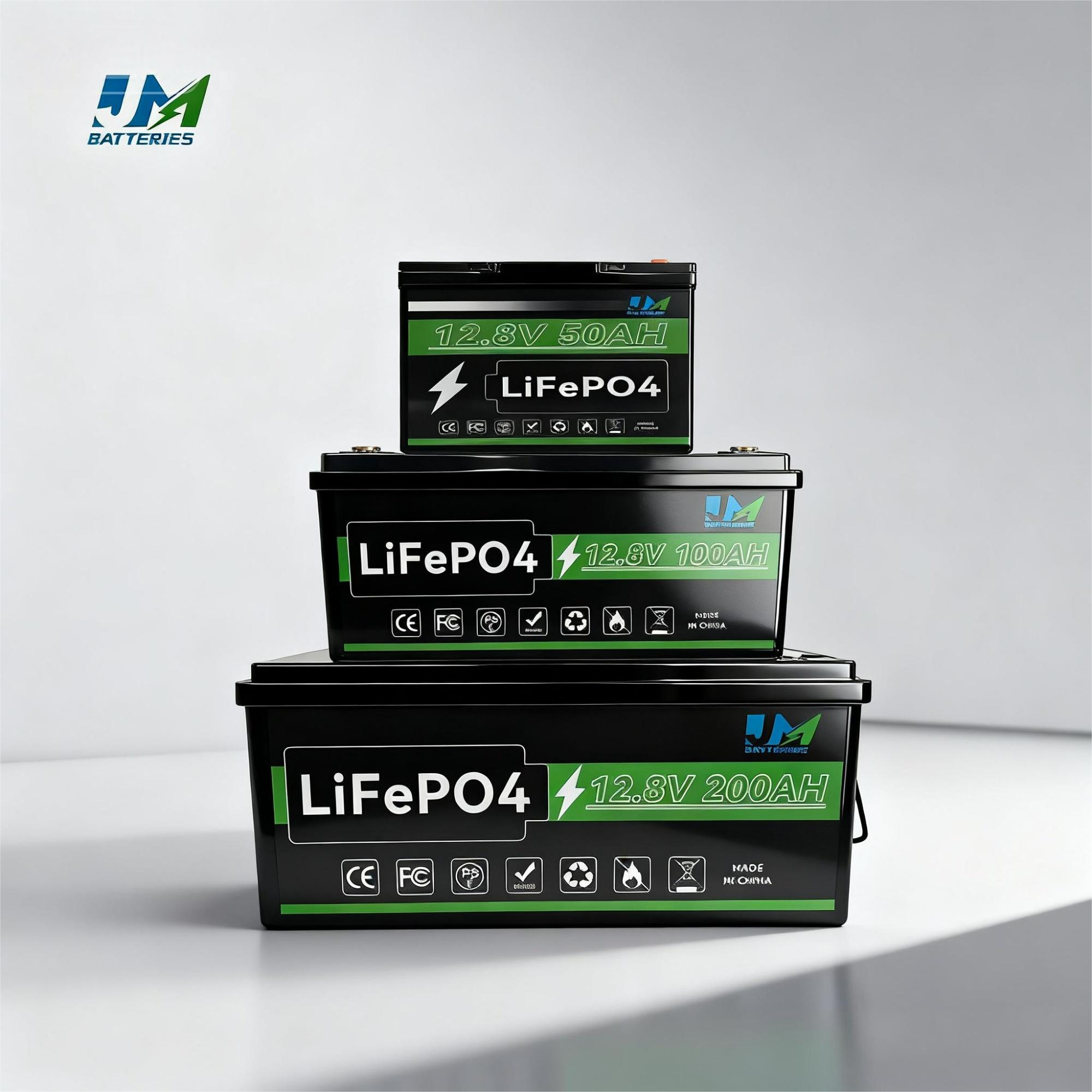 JM 12v 24V lithium car battery 100ah200ah lithium battery batteries ...